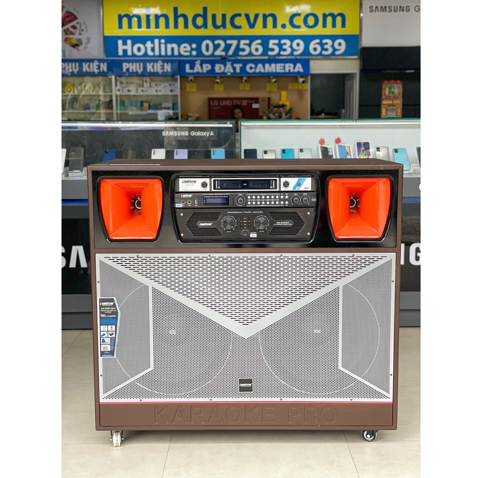 LOA ĐIỆN OMATON P 8600 Pro - 1600W - 4 TẤC ĐÔI - Điện Thoại Di Động ...