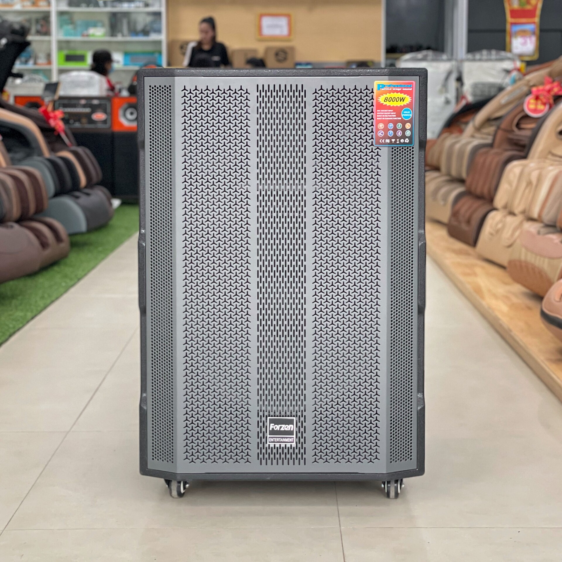 Loa Bình + Điện Forzen V-18Q ( 800W-5 tấc ) - Điện Thoại Di Động MINH ĐỨC