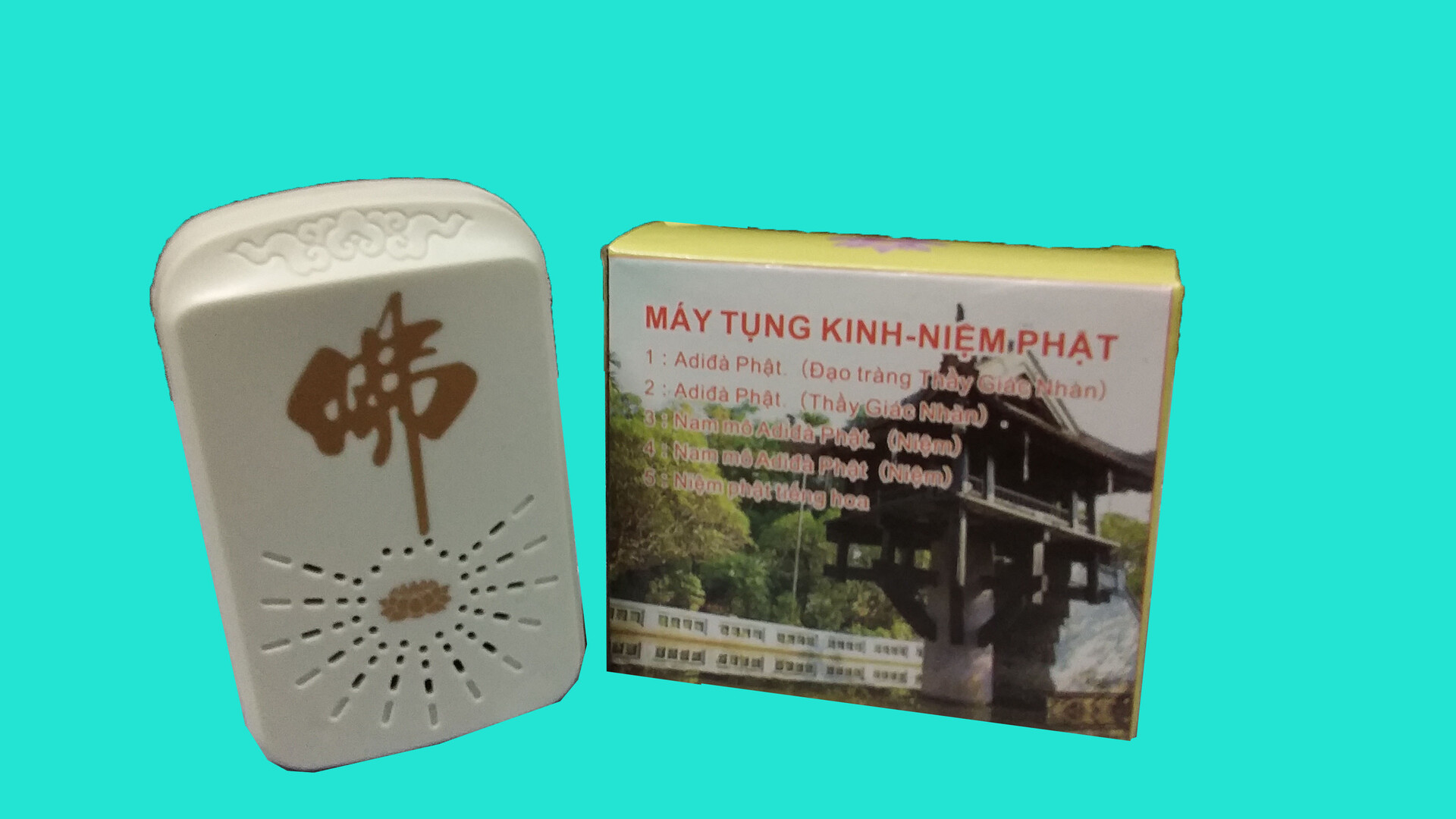 Máy tụng kinh - Niệm Phật 5 bài - Điện Thoại Di Động MINH ĐỨC