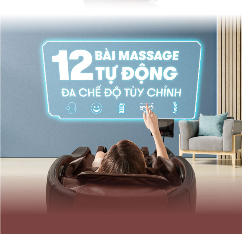 GHẾ MASSAGE ELIP D5 NEW - Điện Thoại Di Động MINH ĐỨC